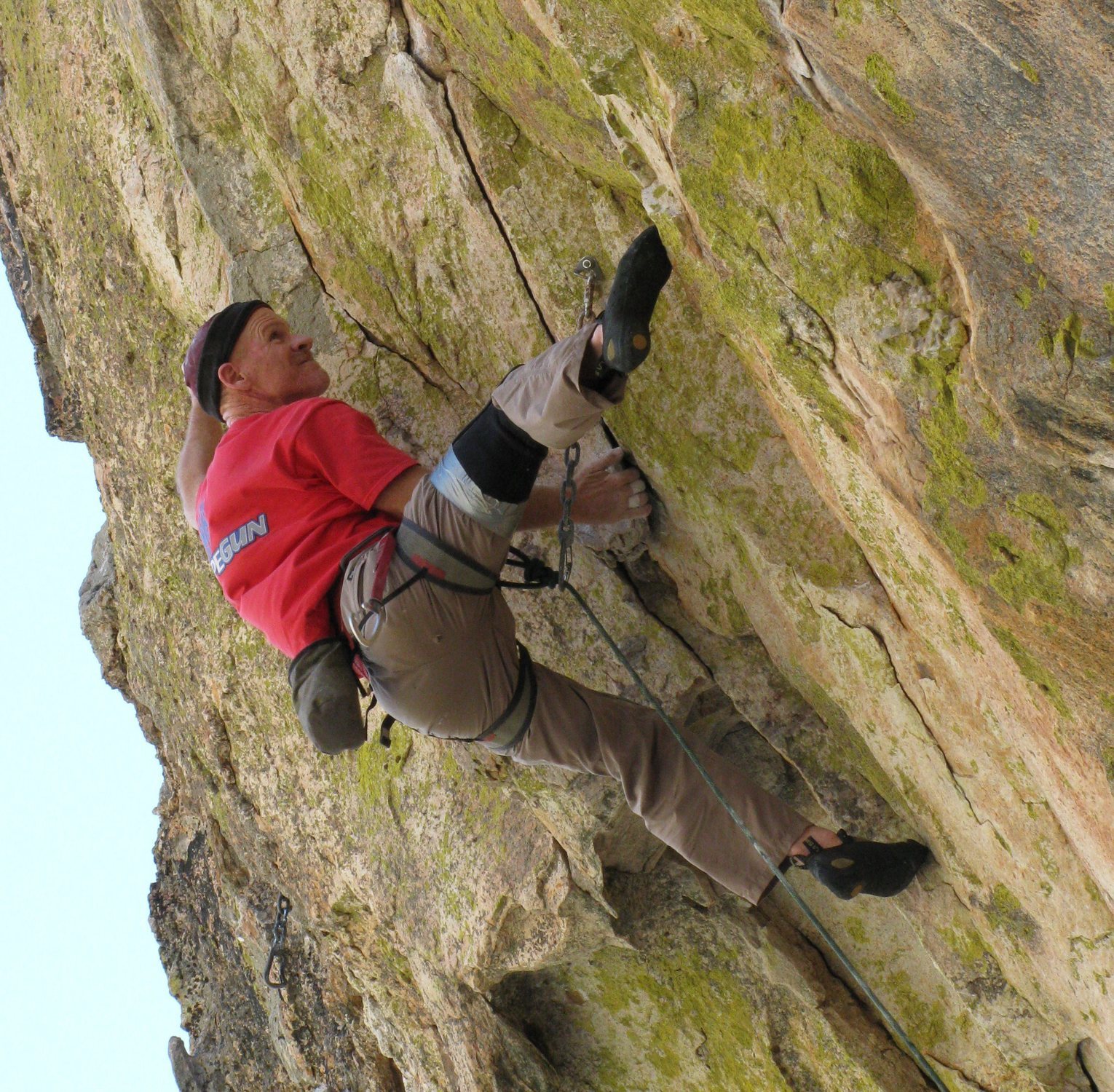 Eyeing the next undercling on the crux of Coup d'e tat.