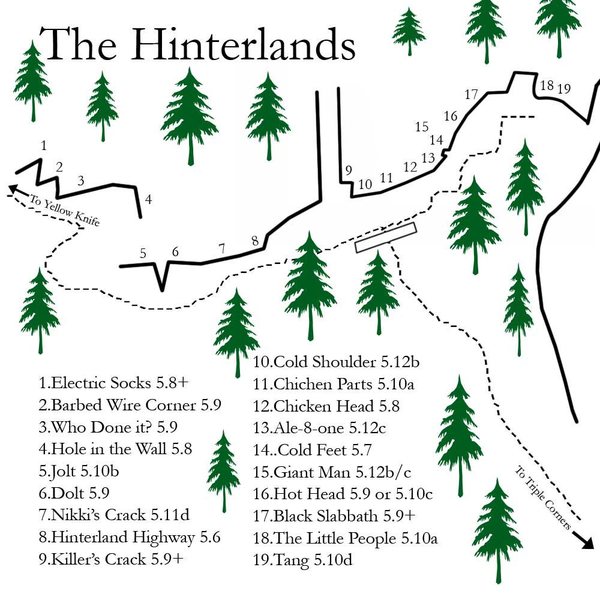 The Hinterlands map... Again there are a few left out... thats ok you ...
