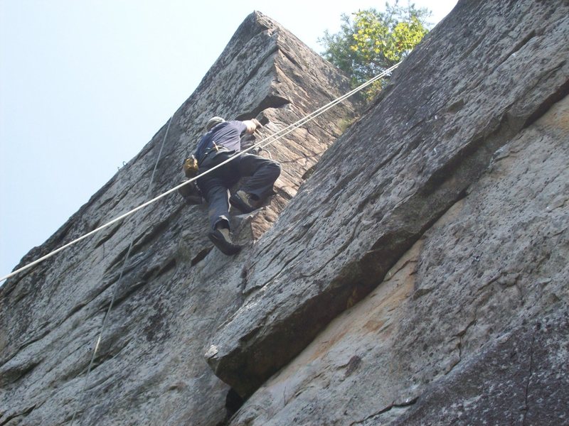 Rock Climb Alternate Finish/Ruby Falls, Buzzard Point