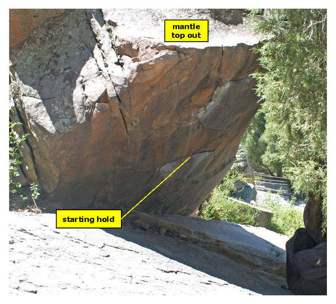 Bouldering in Spike Rock, Morrison/Evergreen/Littleton