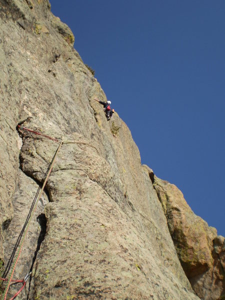 Rock Climb English Opening, Lumpy Ridge