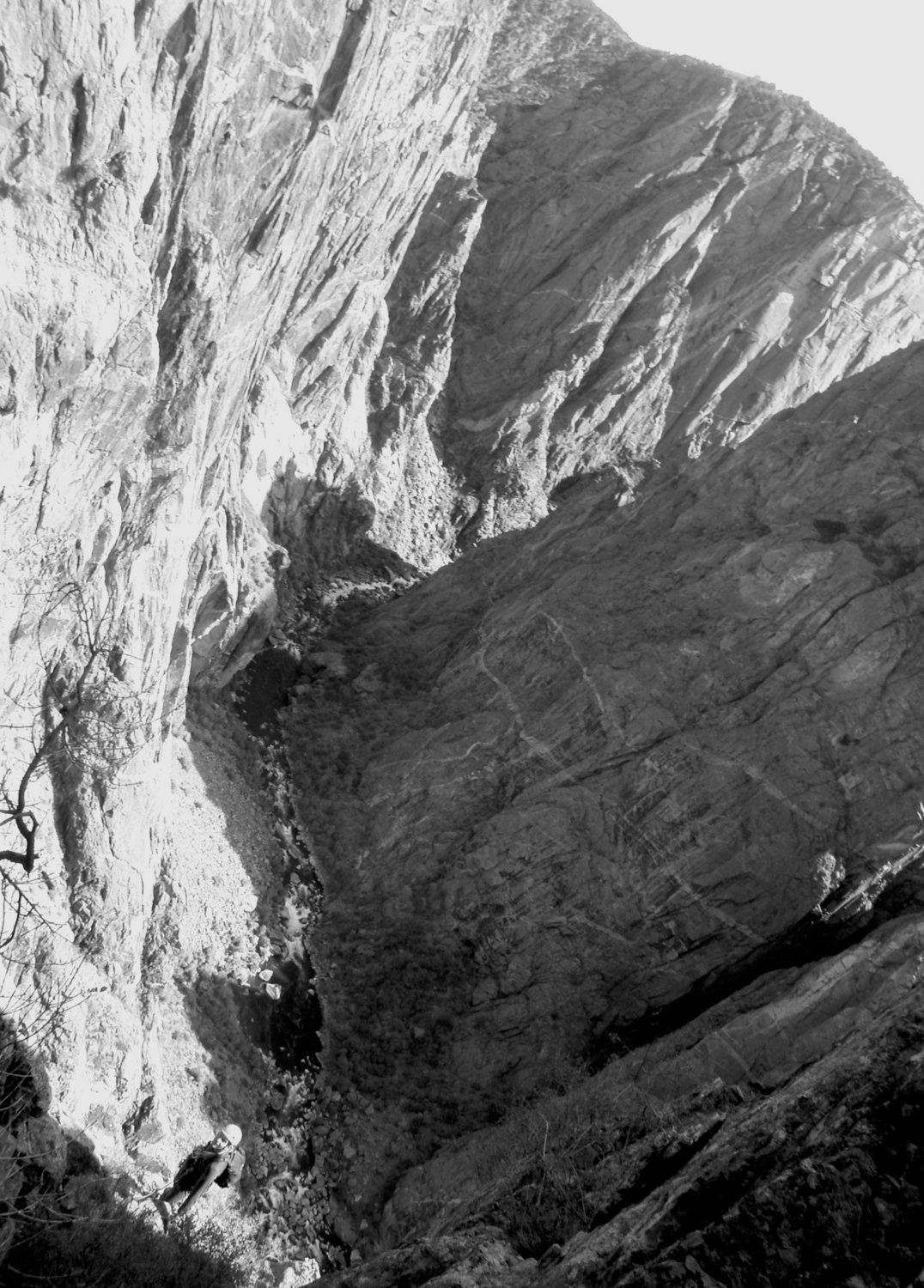 Jeremy Roop somewhere on the route.