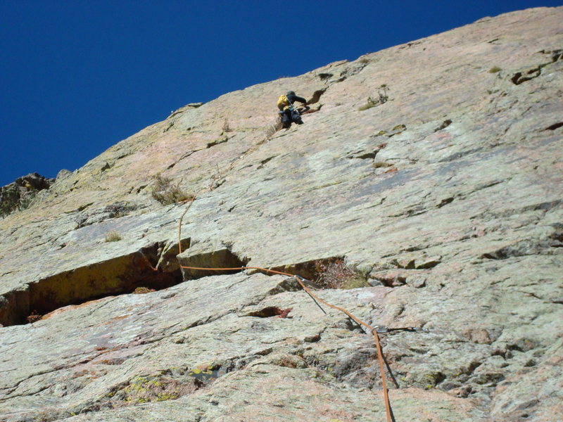 Rock Climb Rapture, Sandia Mountains