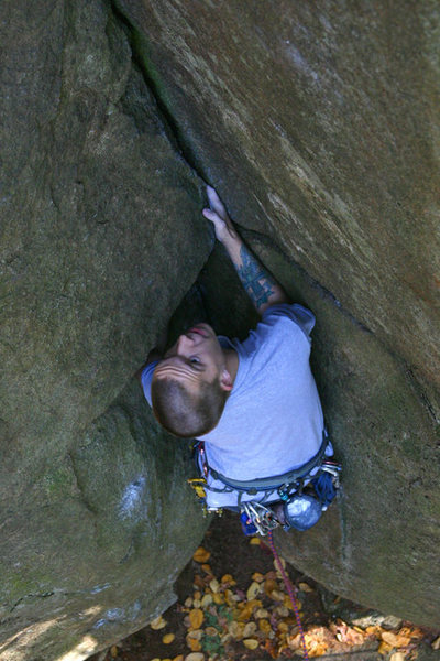 Rock Climbing in Upper Cliff, *Pawtuckaway