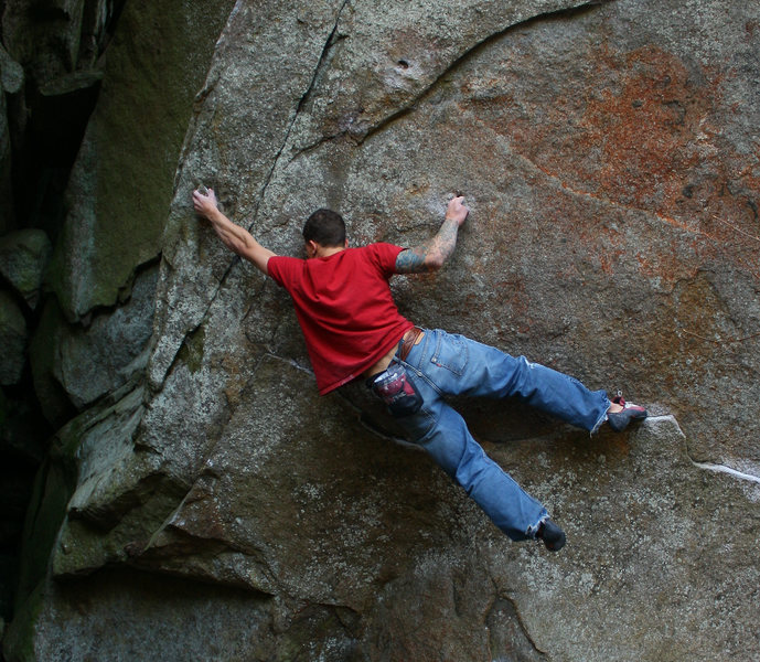 Climb Universal Socket (aka The Pocket Problem), *Pawtuckaway