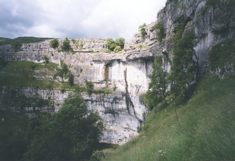 Rock Climbing in Malham Cove, United Kingdom