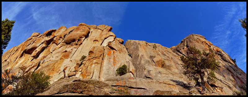 Rock Climbing in Rabbit Rock -West, City of Rocks