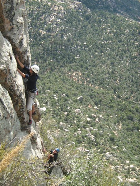 Rock Climb Dislocation Direct, Central Arizona