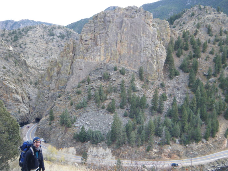 Shot of Crystal Wall from The Palace.