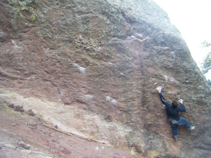 Climb Direct Route, Boulder