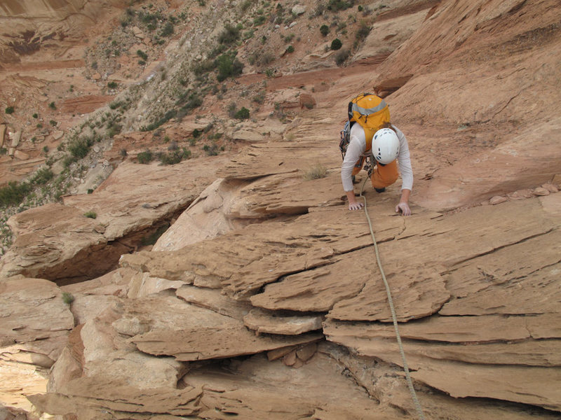 Rock Climb Sweat Not, San Rafael Swell
