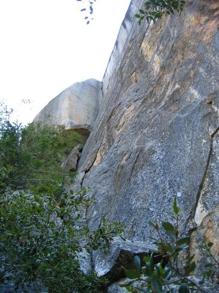 Rock Climb Overhang Overpass, Yosemite National Park