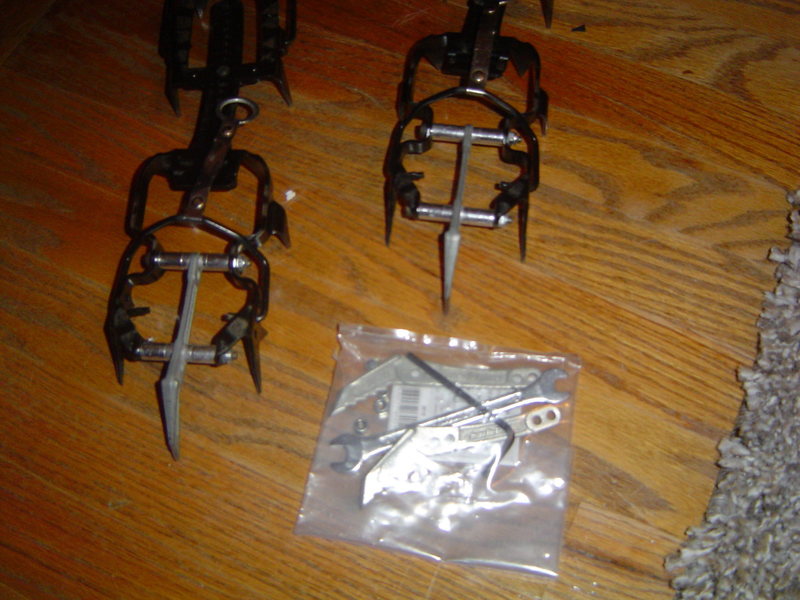 M10s showing the extra hardware and dual front point conversion.