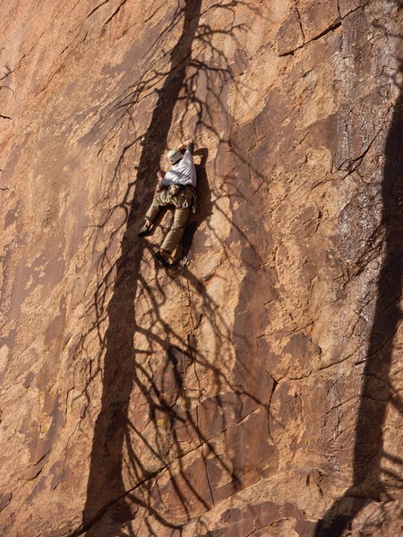 Rock Climb The Shadow, South Platte
