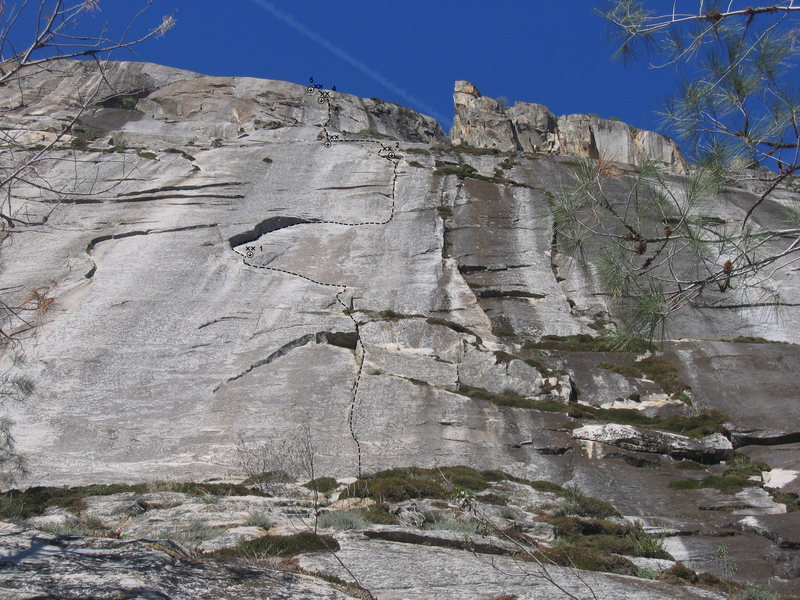 Rock Climb Dangling Chads, Yosemite National Park