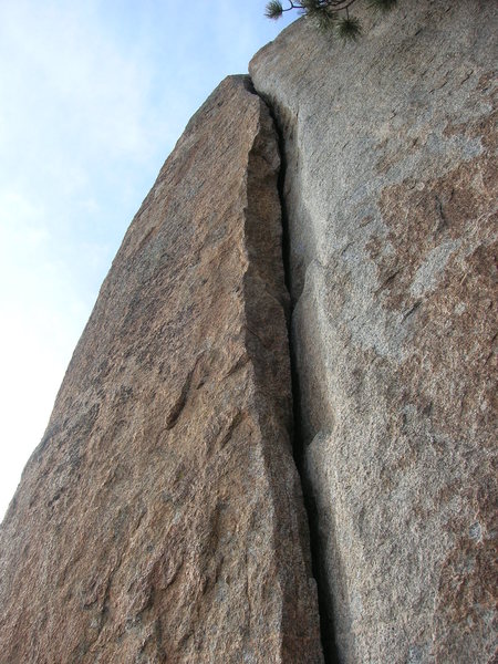 Rock Climb Yosemite Crack, Lumpy Ridge