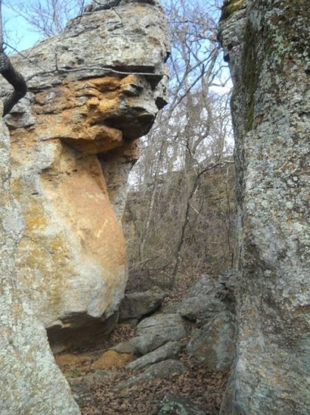 Bouldered in the 80's by David White the Deadhead Boulder has a 5.11 ...