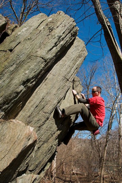 Climb Billy Goat Boulder, Carderock