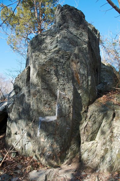 Climb Outlook Rock Boulder, Carderock