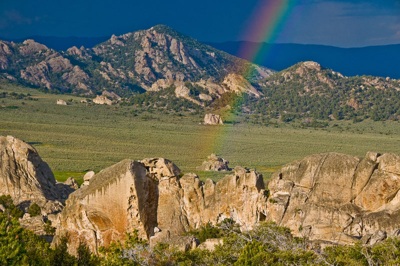 Flaming Rock Rainbow