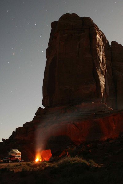 Rock Climbing in Tombstone, Southeast Utah