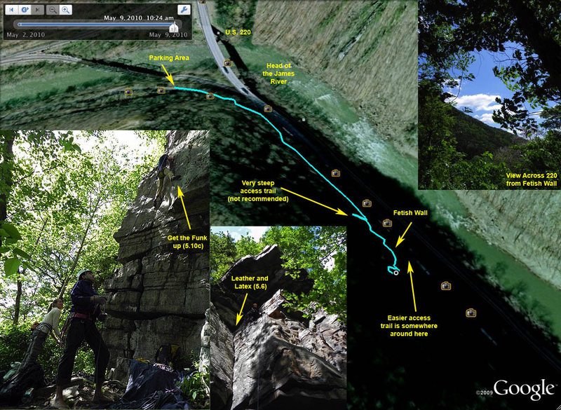 Rock Climbing in Iron Gate, VA, Shenandoah & NW VA Region