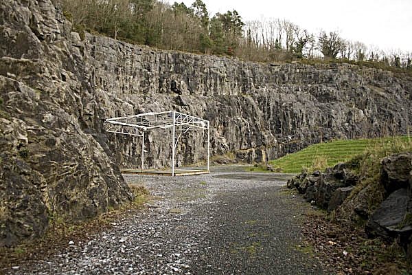 Rock Climbing in Ballykeefe Quarry, County Kilkenny