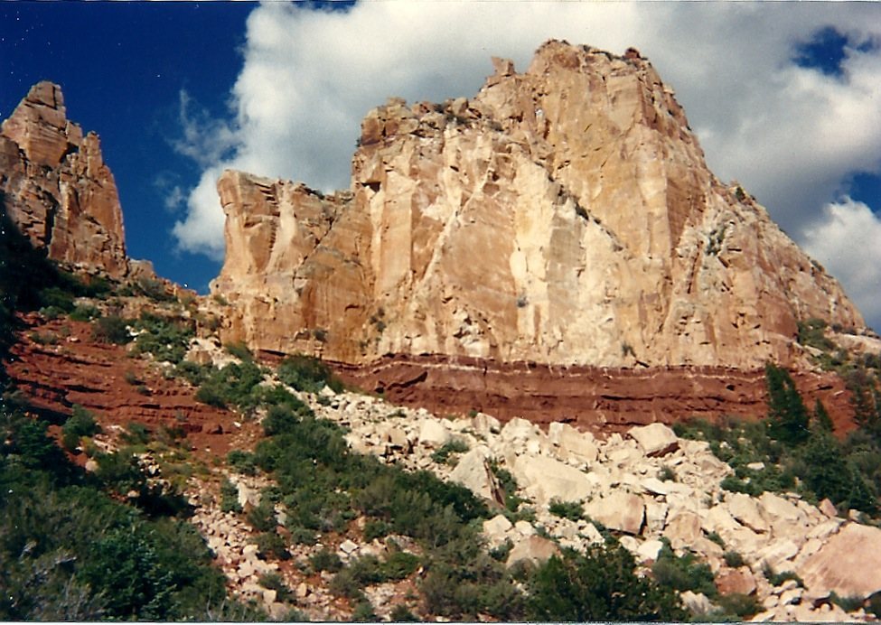 South face of Sullivan Peak. The SE Corner begins just out of view on ...