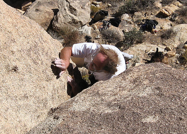Rock Climbing in Junction Hillside, Joshua Tree National Park