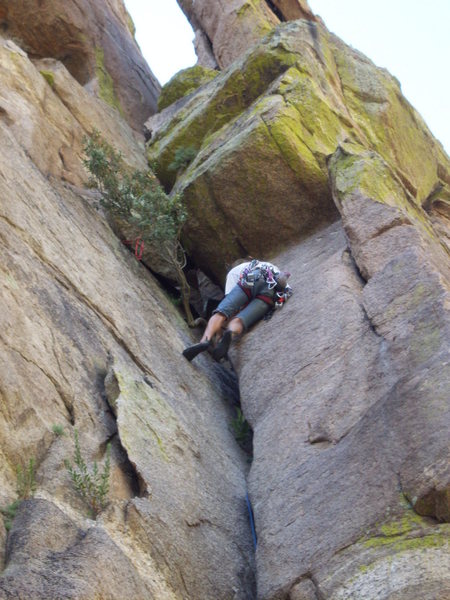 Rock Climb 8th and Main, Mount Lemmon (Santa Catalina Mountains)