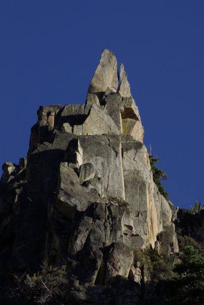 Rock Climbing in The Steeple, Lake Tahoe