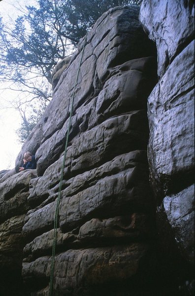 Rock Climbing in Harrison's Rocks, United Kingdom