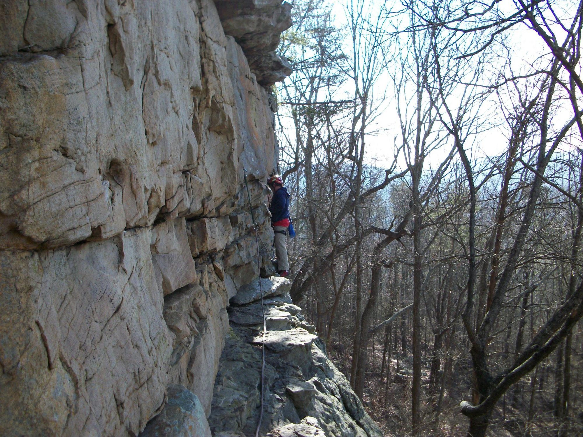 the ledge.yellow bluff