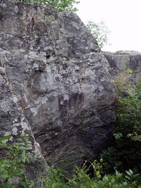 Climbing in Bridge Boulders, Central