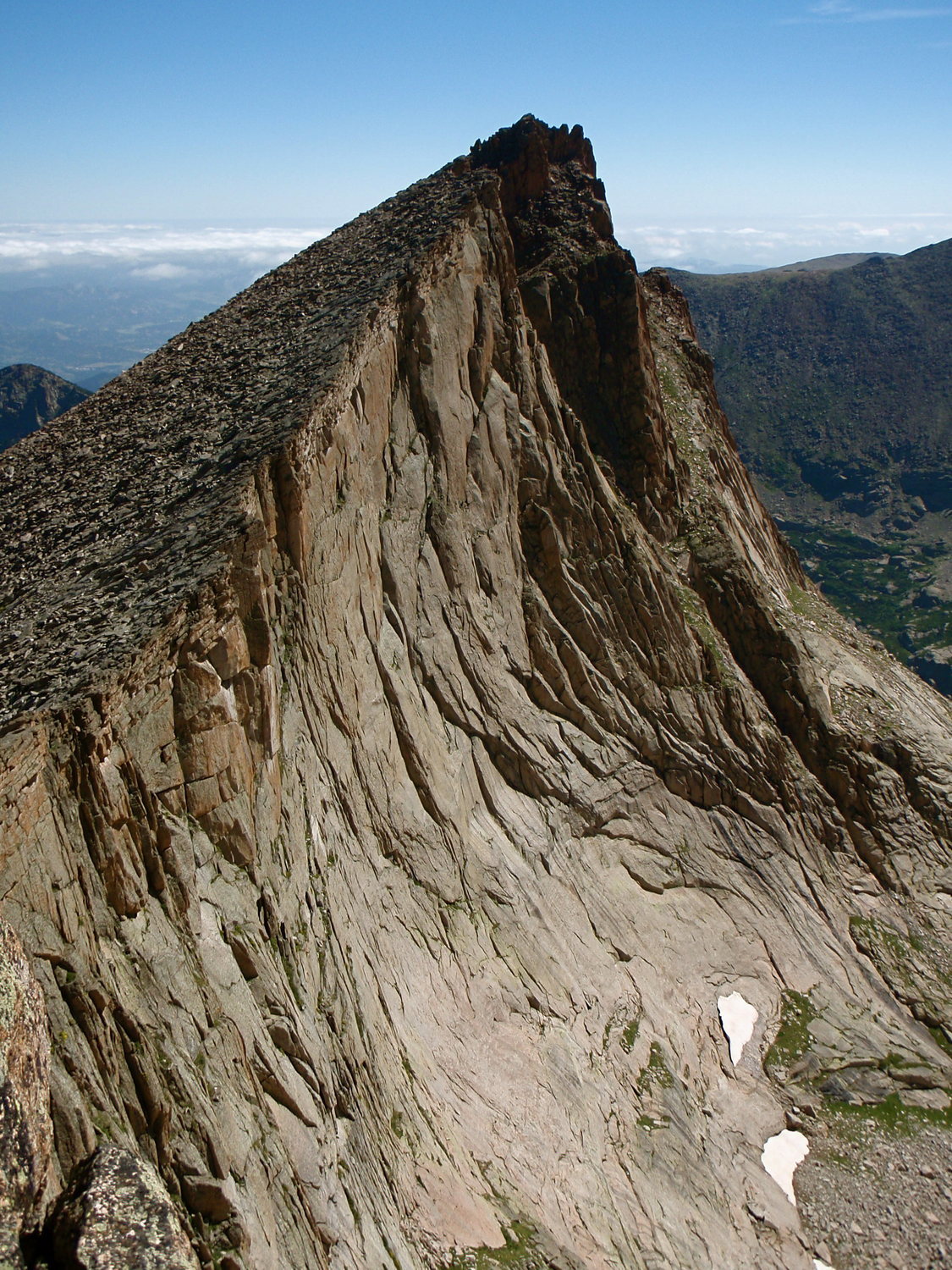 Arrowhead from the Arrowhead Arete on McHenry's.