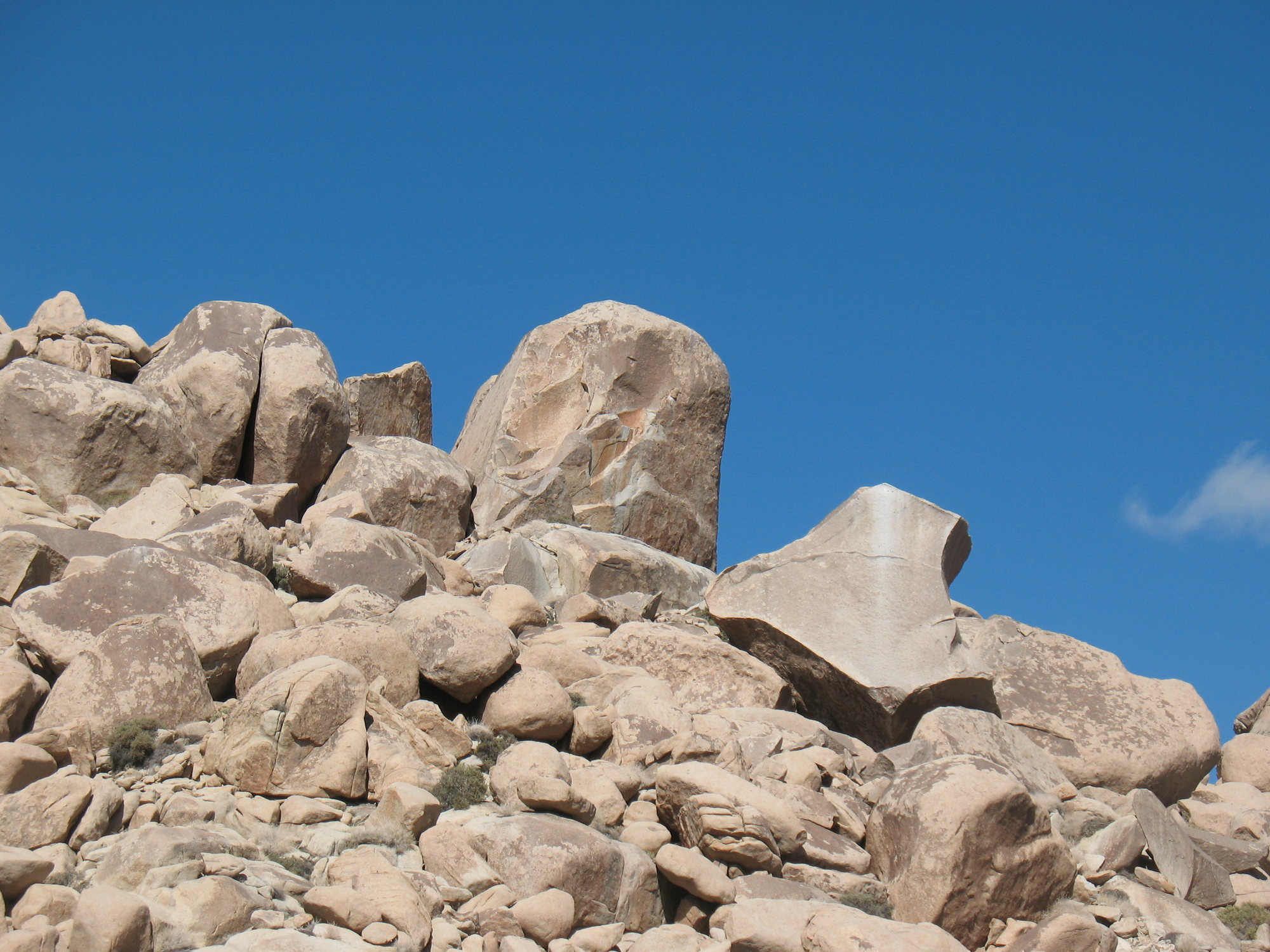 The Volcano and the Volcano Boulder, Joshua Tree NP