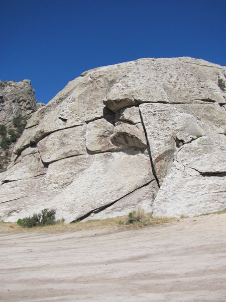 Rock Climbing in Indian Chief Rock, City of Rocks