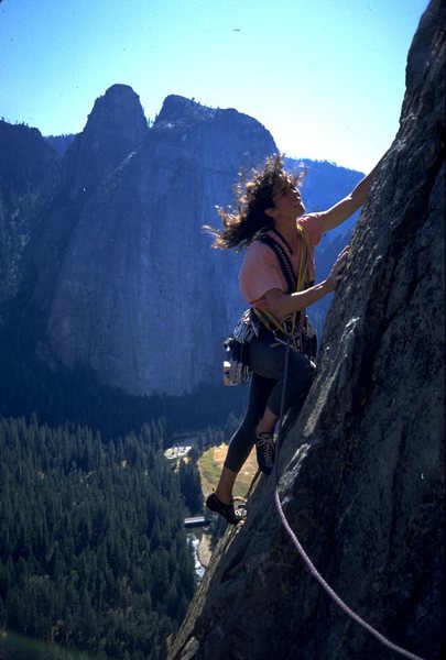 Karin Bates on the 3rd pitch.