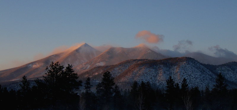 Climbing in Mt. Humphreys, Northern Arizona
