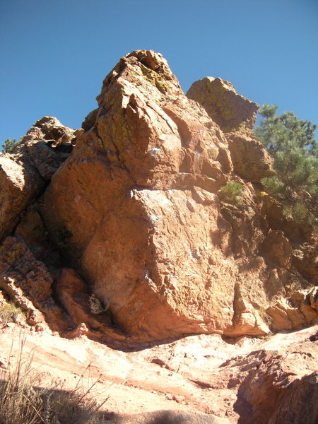 Bouldering in Corner Rock, Boulder
