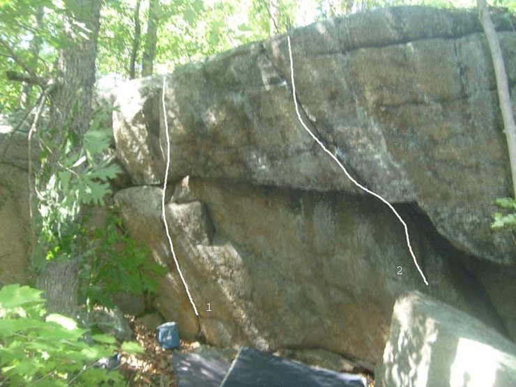Bouldering in The Megley Roof, Eastern, MA