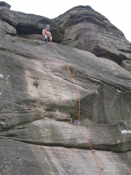 Rock Climb Three Pebble Slab, United Kingdom