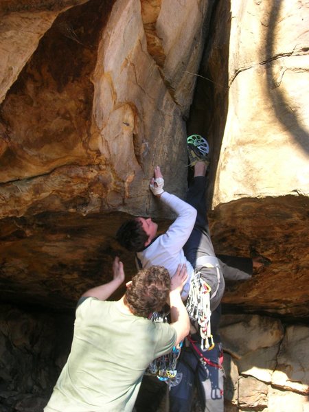 New Fangled Dangle's start is INTENSE! Offwidth straight out of ...