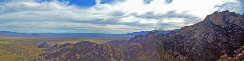 Rock Climbing in Elephant Dome, Southern Arizona