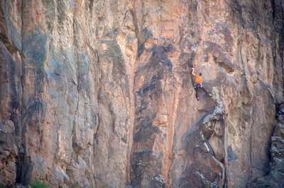 Rock Climb Top Gun, Santa Fe Area