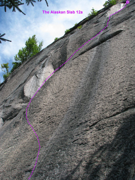 Rock Climb The Alaskan Slab, WM: Kancamagus (Central)