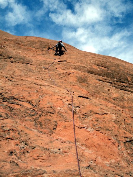 Rock Climb Undulating Dingo, Colorado Springs