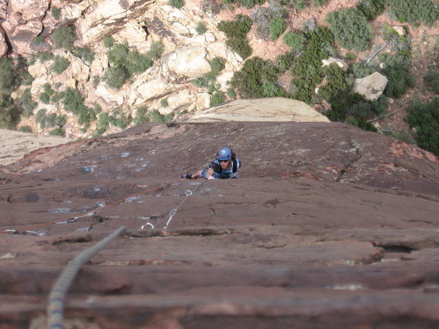 Crimson Chrysalis, Red Rocks, NV