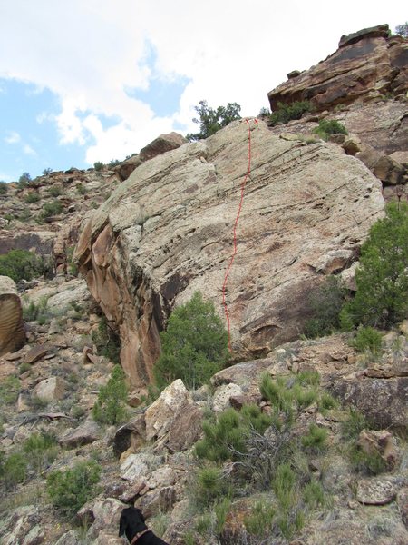 Rock Climb Roses Rock, Grand Junction Area