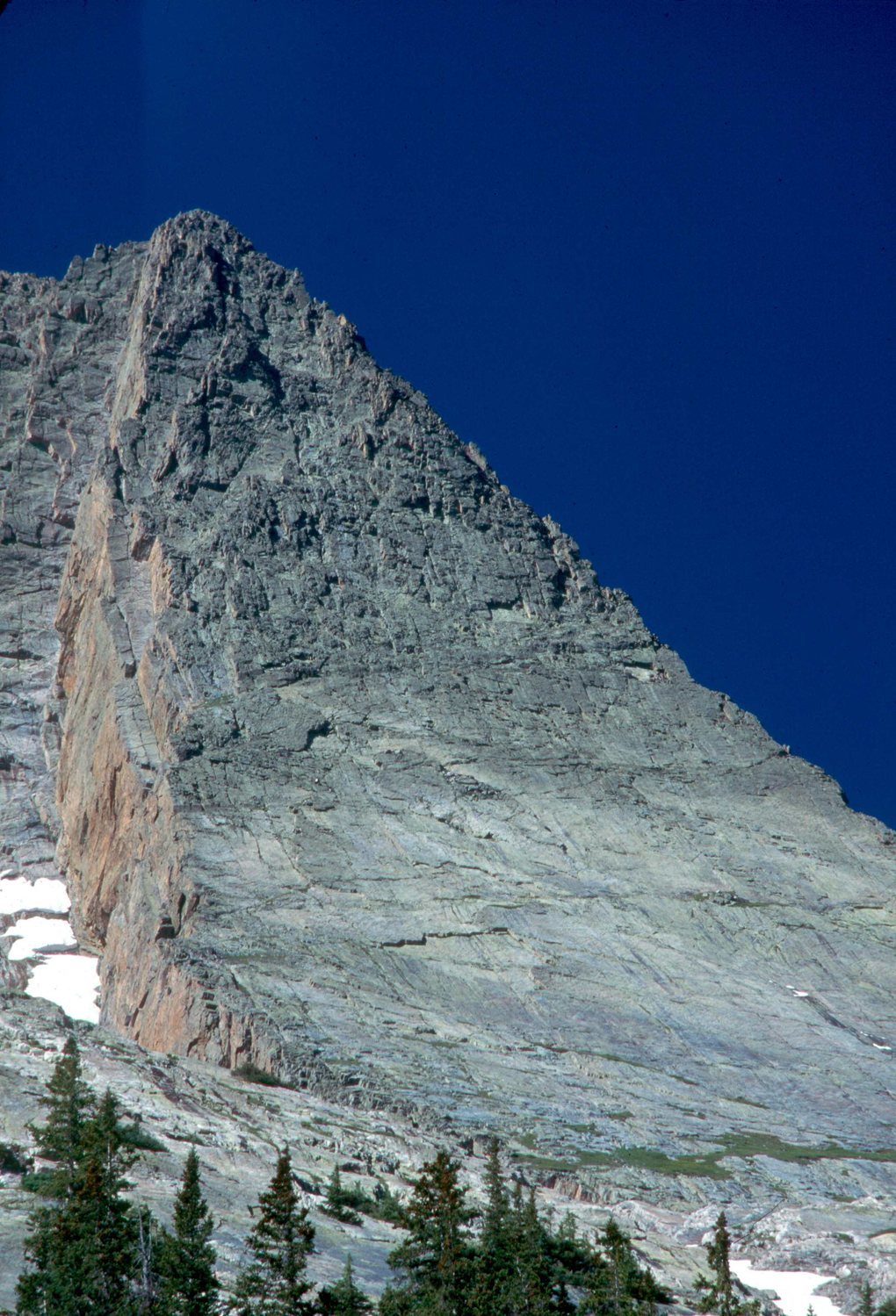 The Wham Ridge on Vestal Peak.